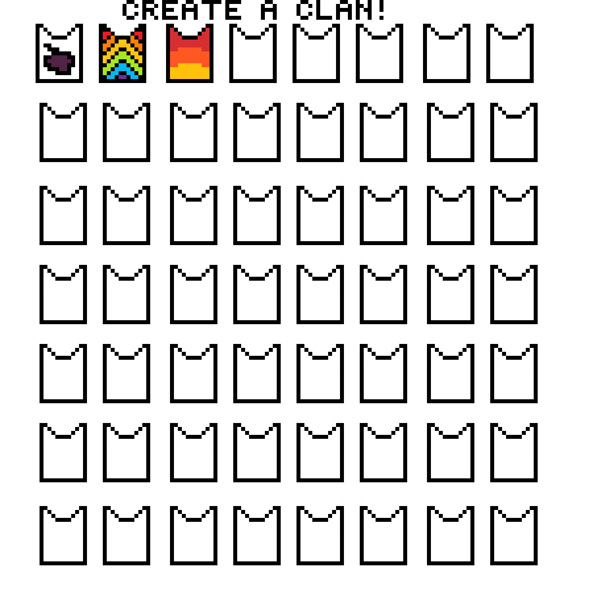 Pixilart - create a clan by art-maker-101