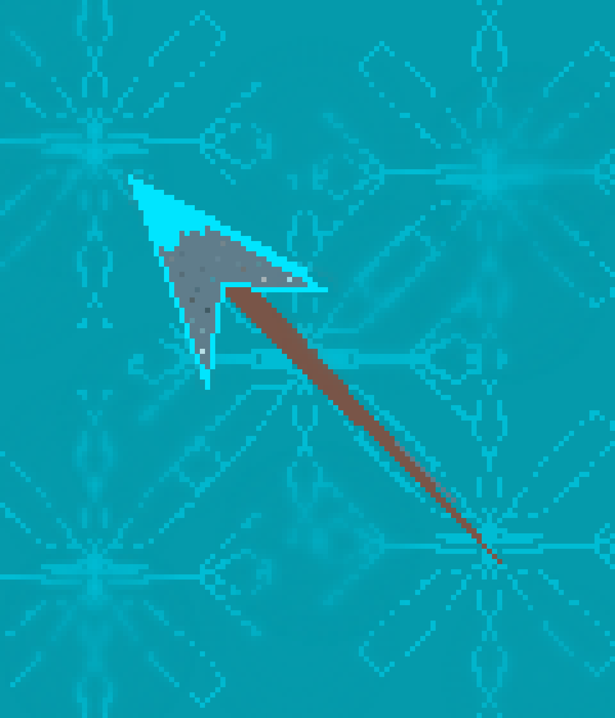 Pixilart - Ice Arrow by FrogCutie67