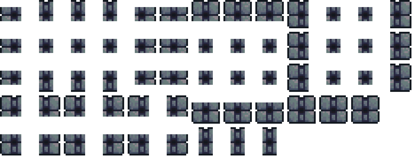 Pixilart - Terraria Wall ID #47 | Platinum Brick Wall by tSpritesheeter