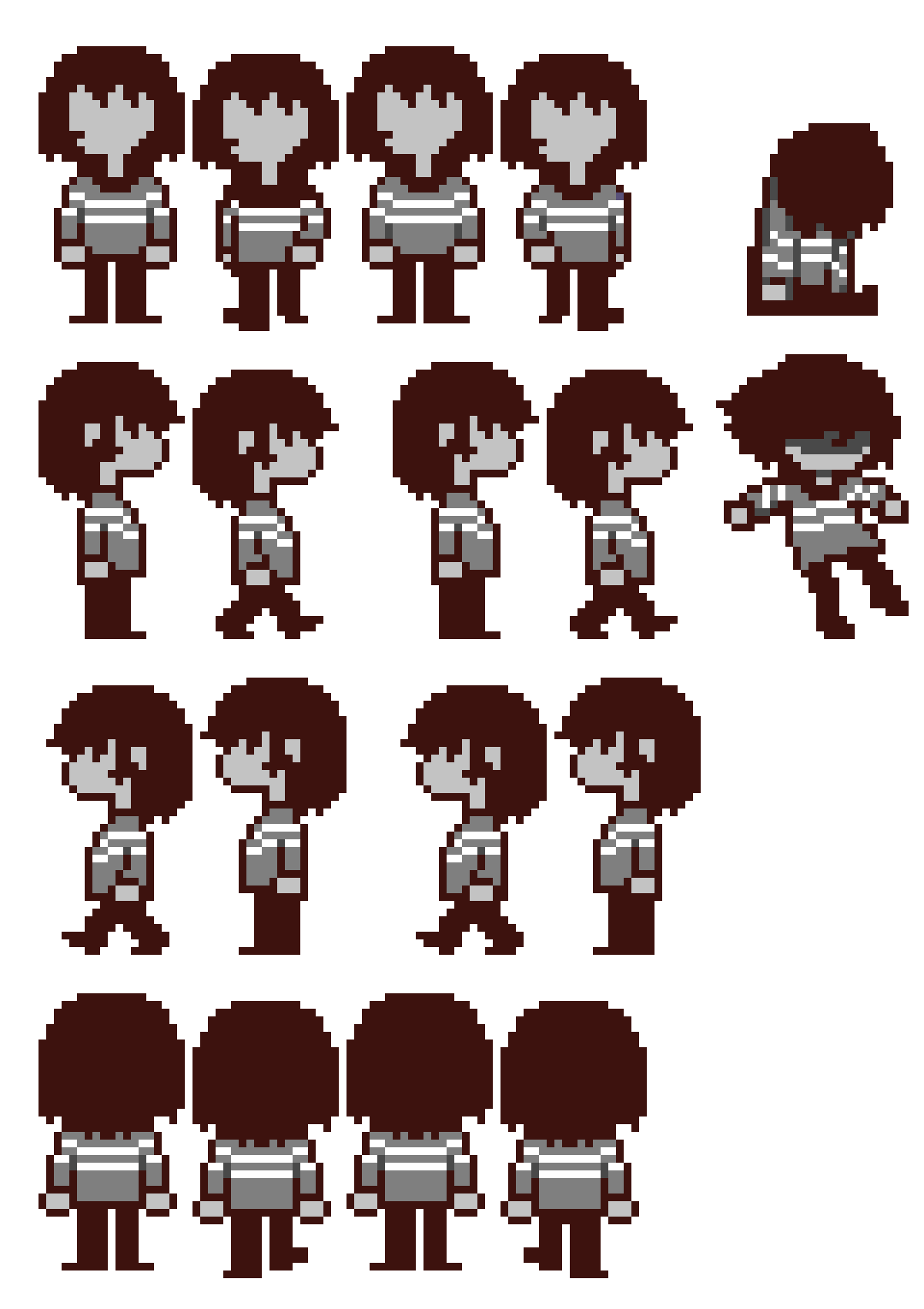 Pixilart - Deltarune Vessel Sprites by CallMeIsa