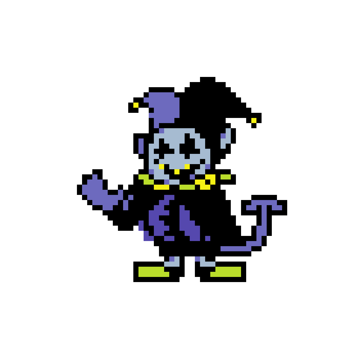 Pixilart - Cannon Jevil Idle by ManOfPipis1997