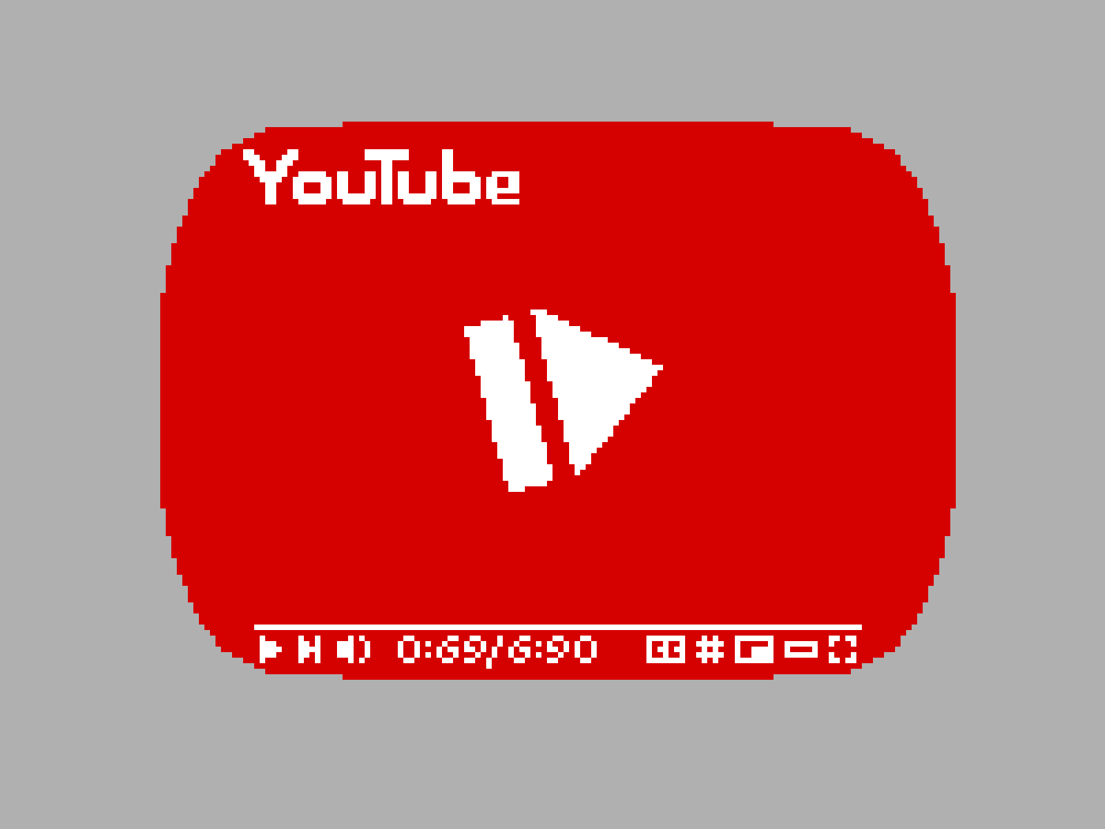 Pixilart - YouTube logo redesign by Trainboy14