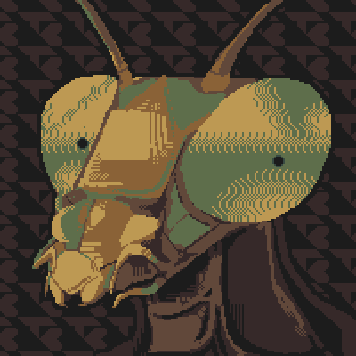 Pixilart - Mantis guy by T-B
