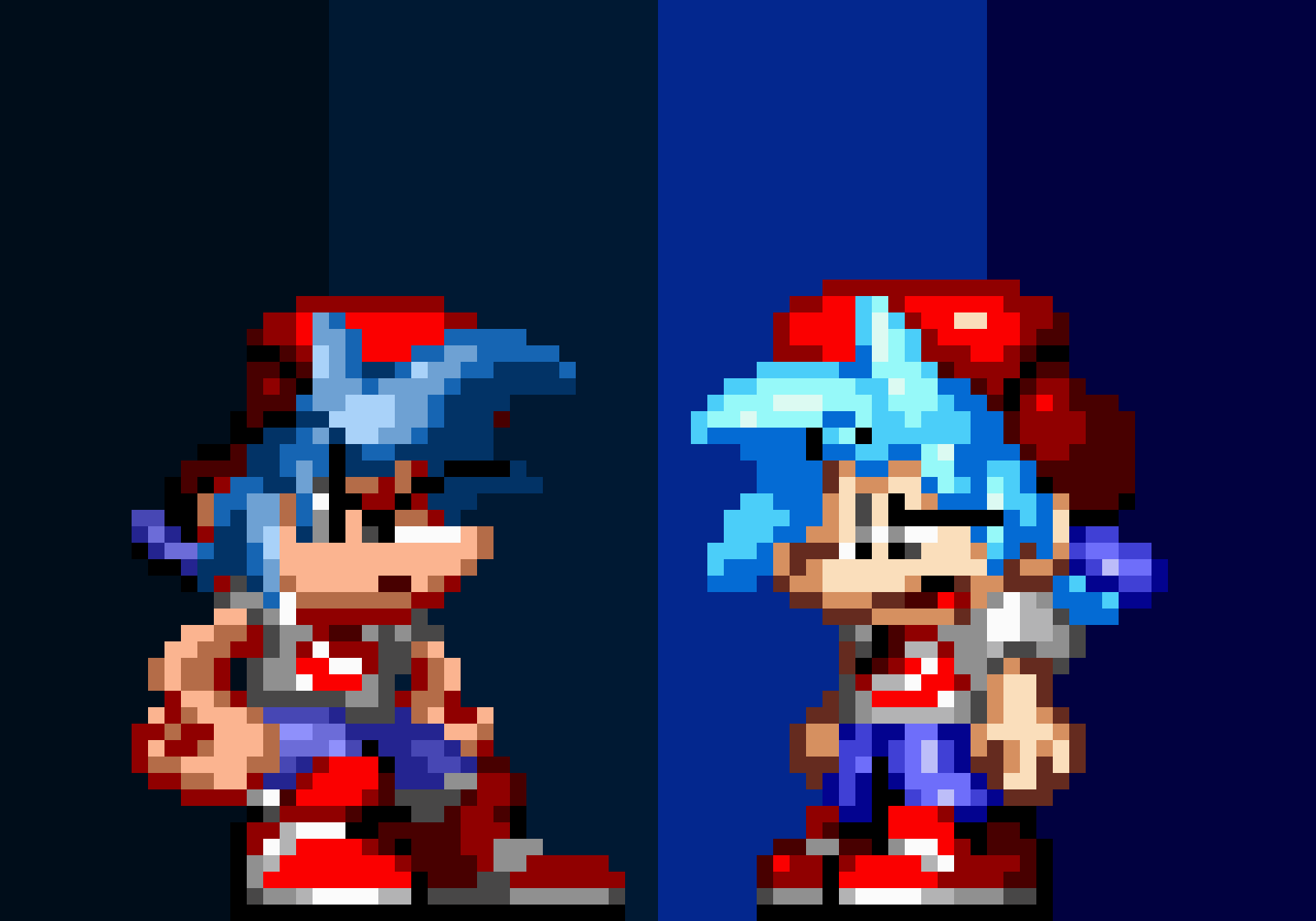 Pixilart - Bf.Mcd meets 16-bit BF? (V2) but it's animated by Pacstor
