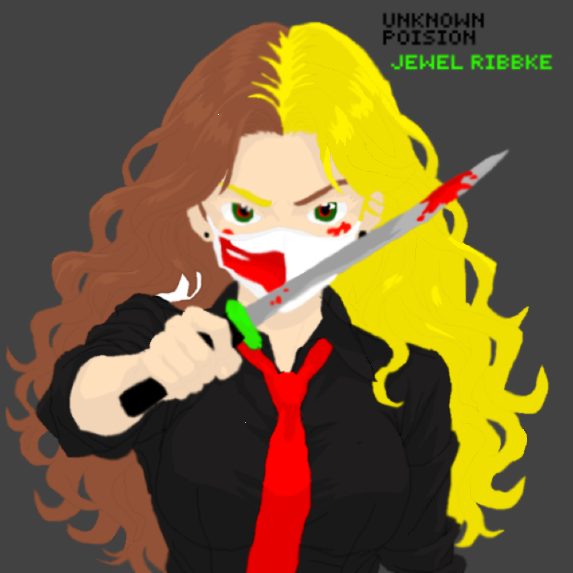 Pixilart - My Psycho Murder oc by UnknownPoision