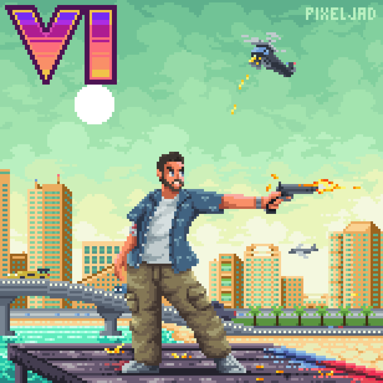 Pixilart - JASON GTA VI by pixeljad