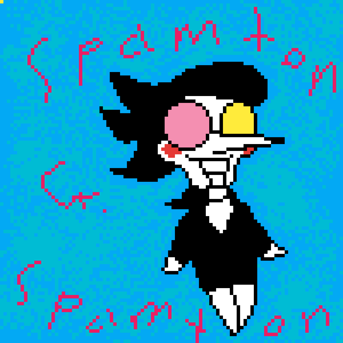 Pixilart - spamton doodle ☎️ by BeaBread
