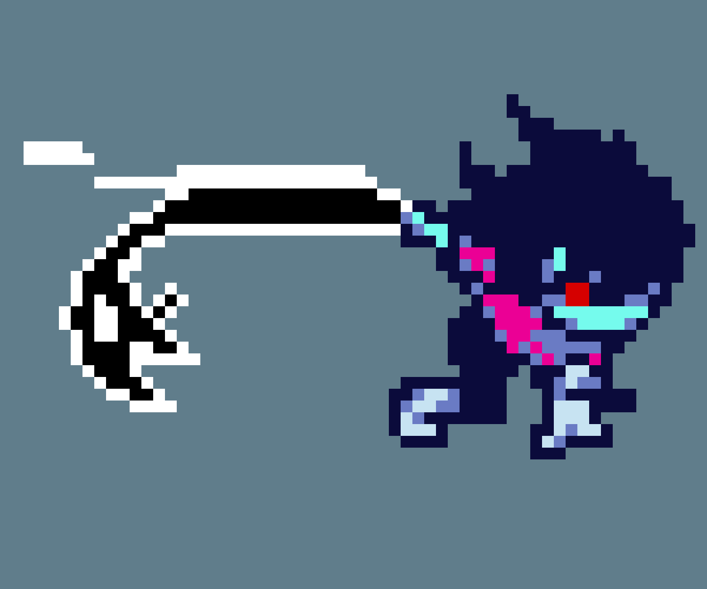 Pixilart - kris shadow arm by spamton-guy