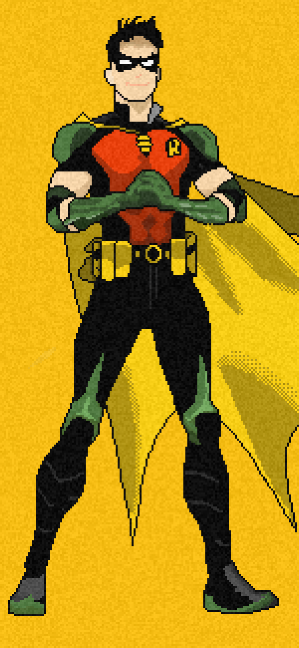 Pixilart - Tim Drake Robin by IamPotato12