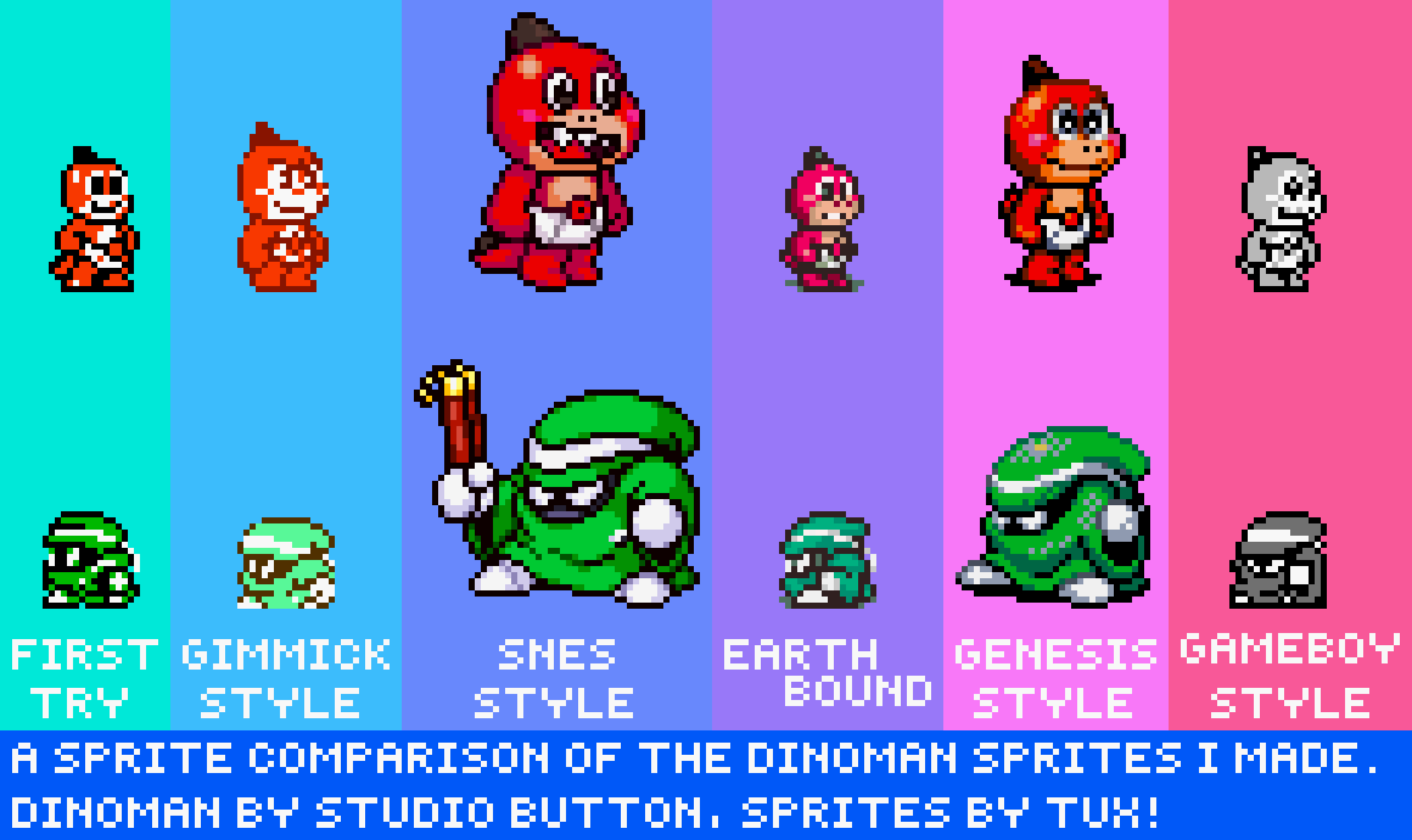 Pixilart - sprite comparison by Tuxedoedabyss03