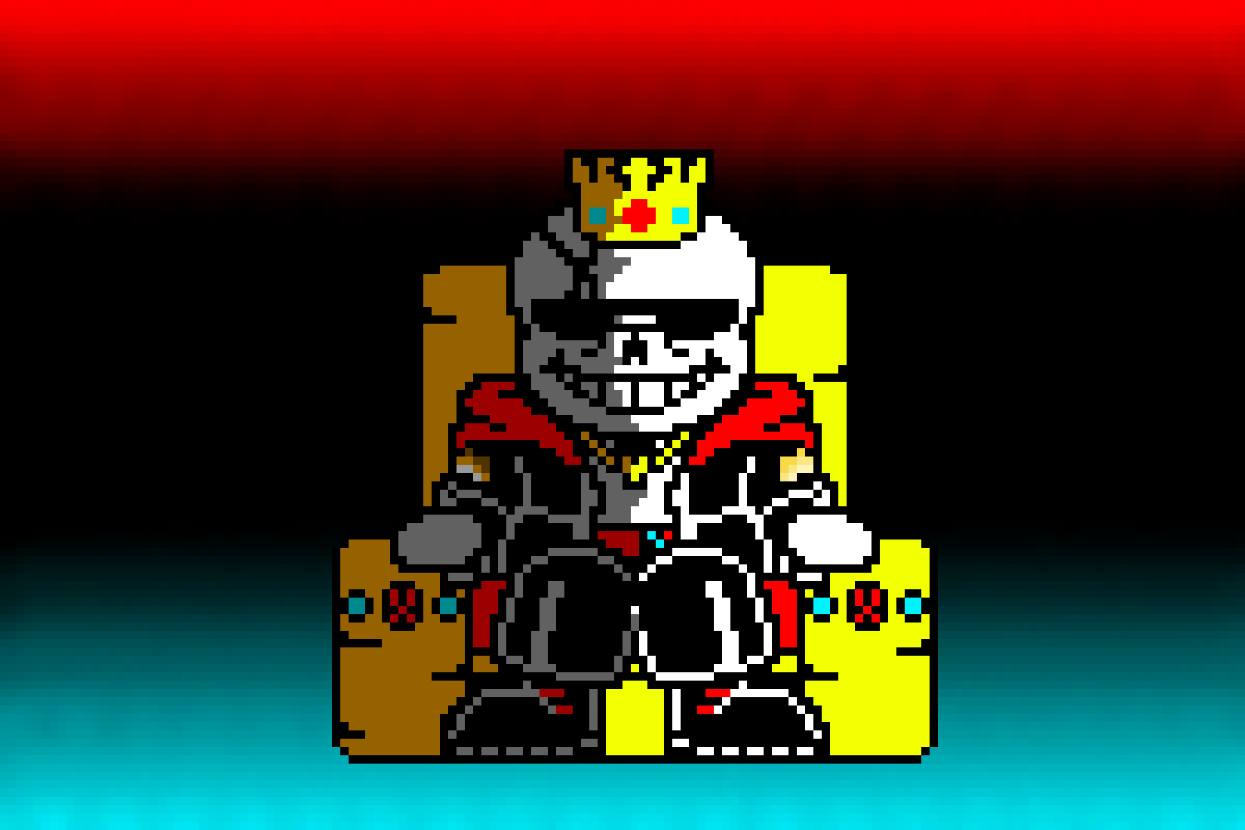 Pixilart - Undertale KING XENO by Retrospective40