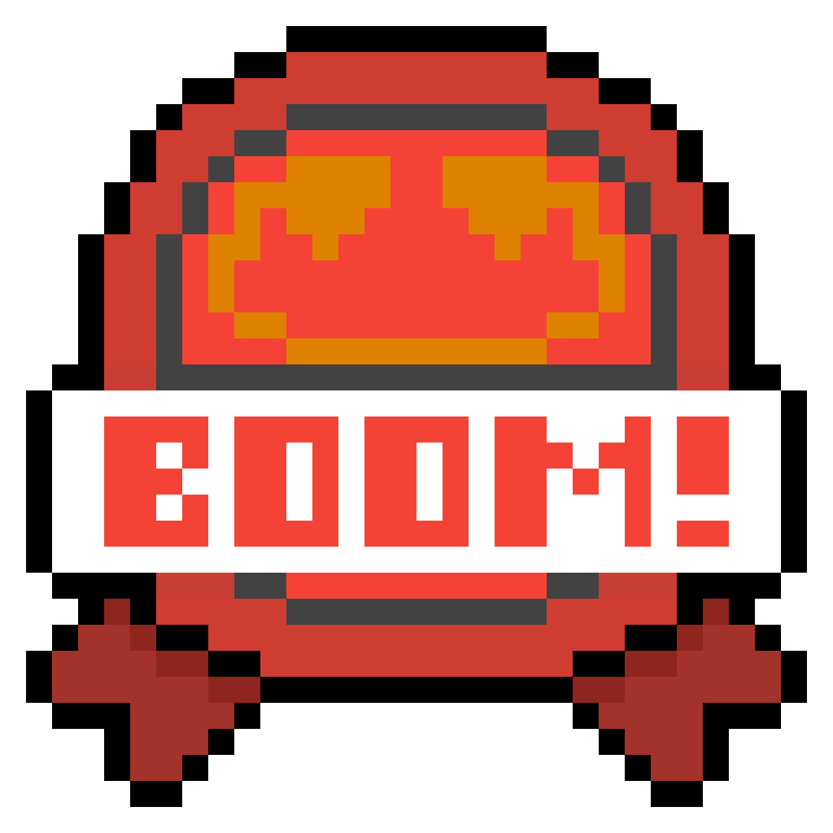 Pixilart - Red Demoman Badge by 429