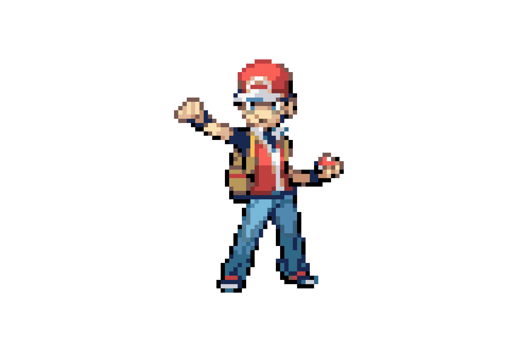Pixilart - Pokémon Third Generation Red by dakol