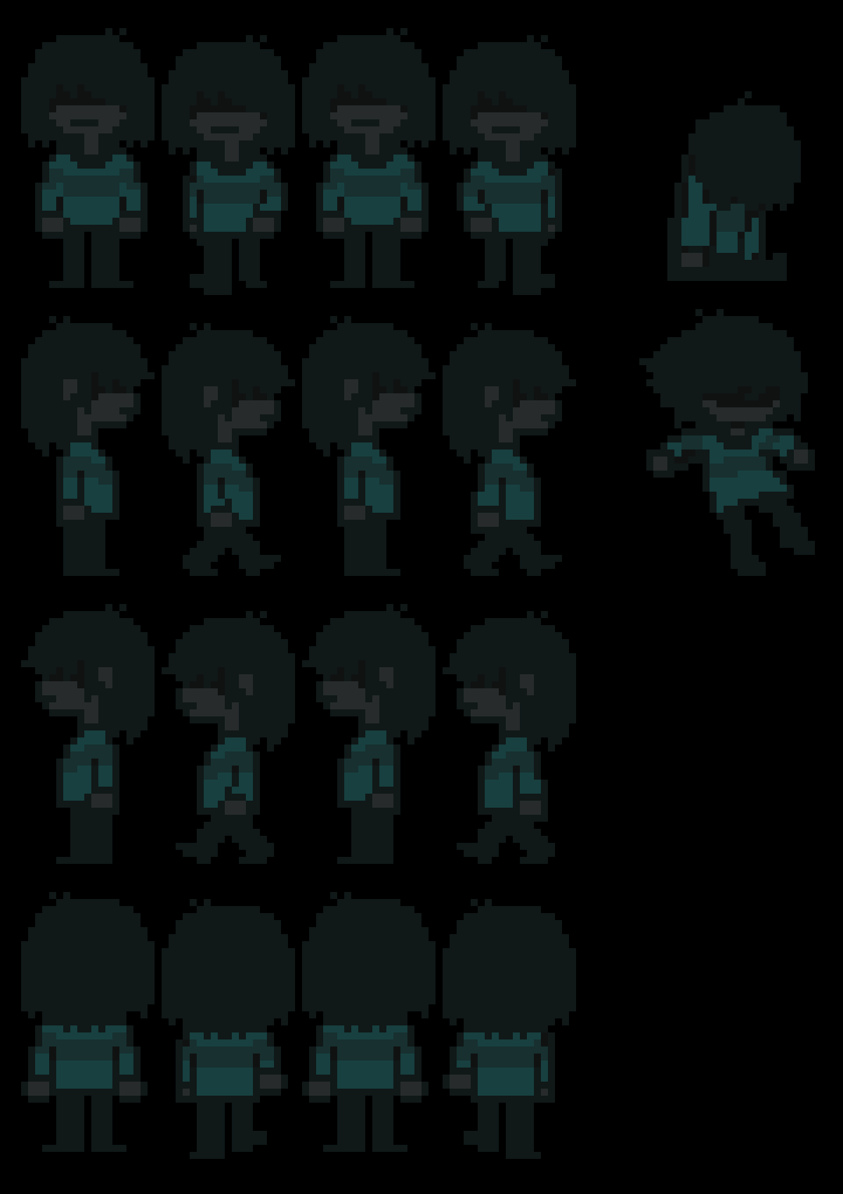 Pixilart - Shifter Sprite Sheet by ManiacallyMania