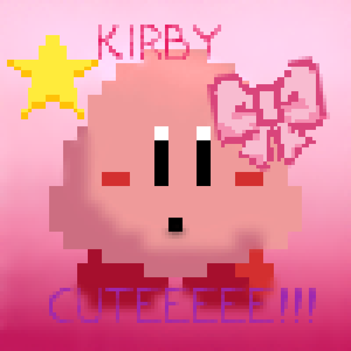 Pixilart - Kirby by CodigoKidIndaia