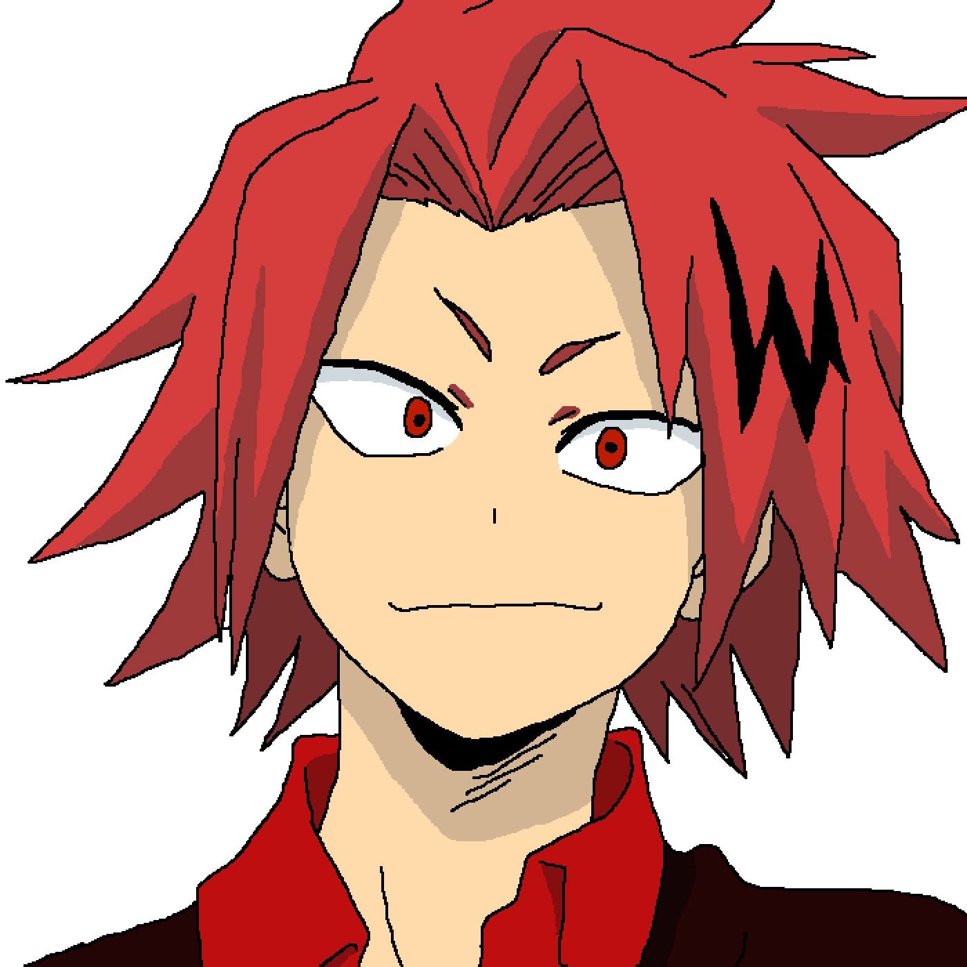 Pixilart - Denki Kaminari but his best friends colors by LuffyIsBest