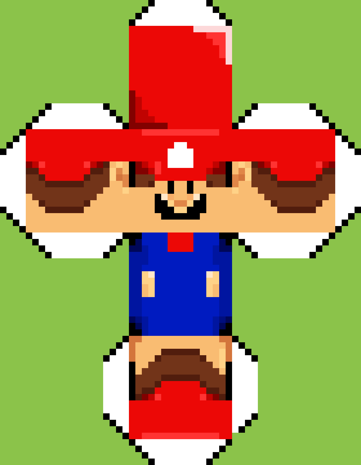 Pixilart - Mario Cube (craftable version) by SuperRetroLover