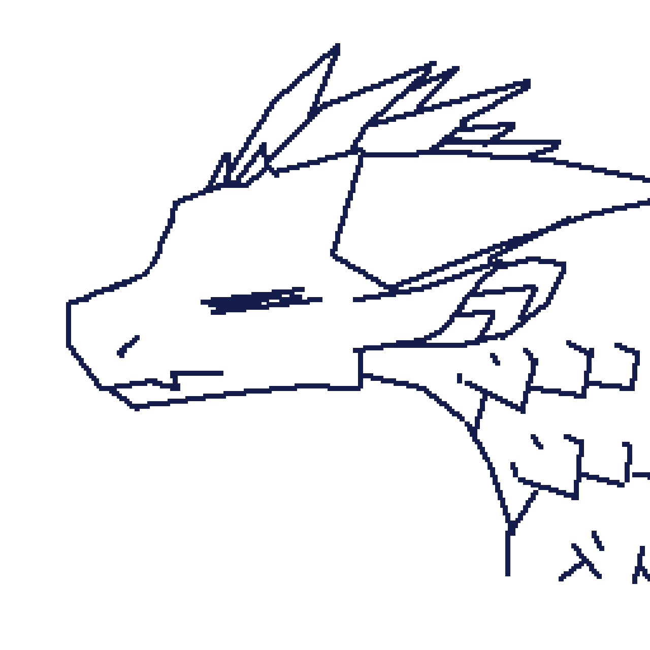 Pixilart - icewing pixel base by Wolfcat8