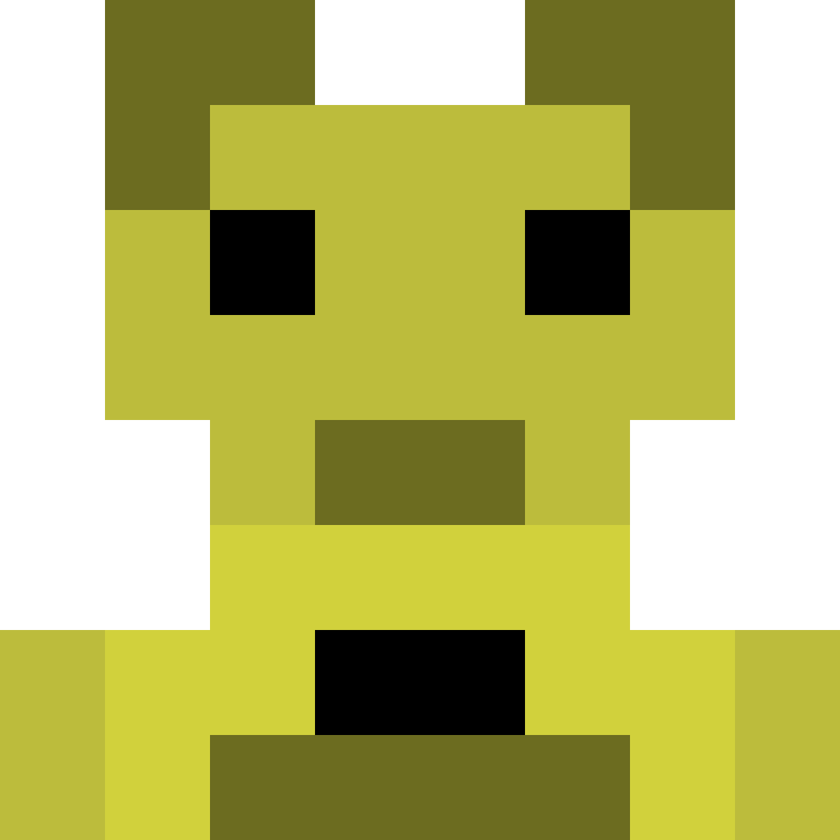 Pixilart - 8-bit golden freddy by arnipixel