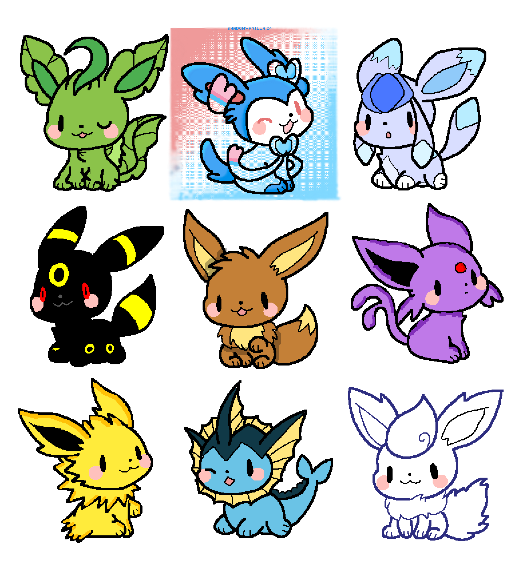 Pixilart - Poke'mon by Peachpelt