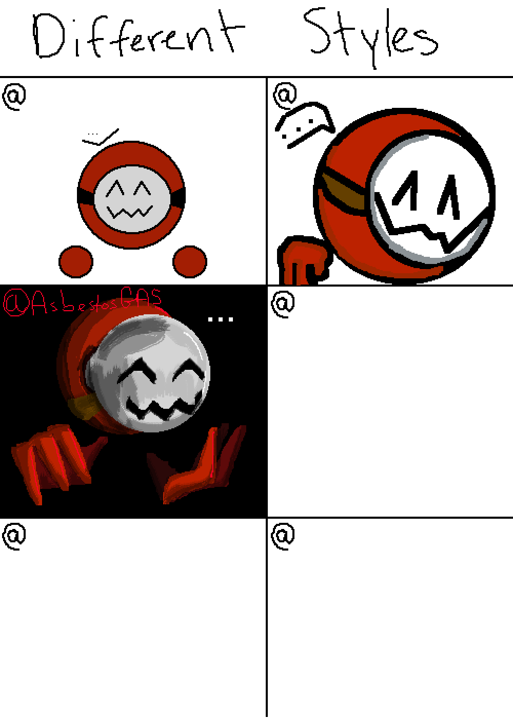 Pixilart - Styles base by AsbestosGAS