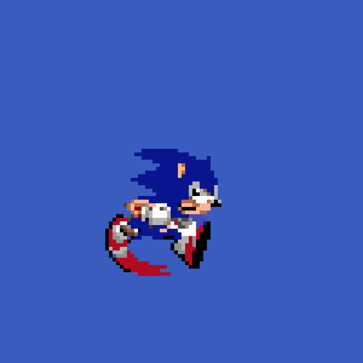 Pixilart - Sonic the hedgehog by omziscool