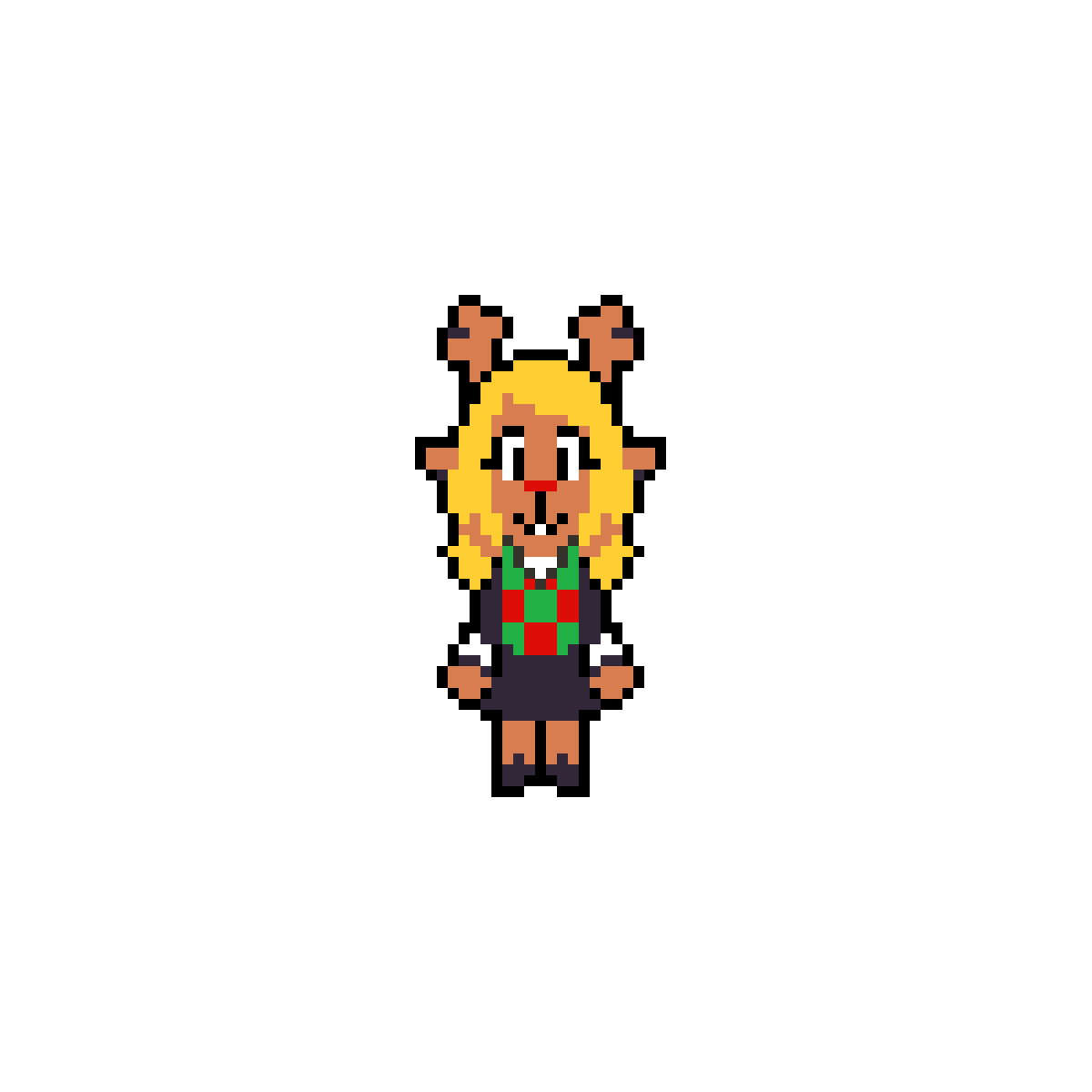 Pixilart - Noelle Holiday Sprite Base by UndertaleBases
