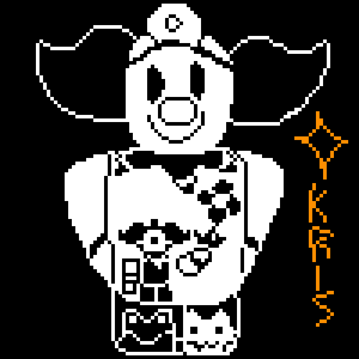 Pixilart - G0z fight Sprite (UNDERTALE) by DevestoF3xAbuse