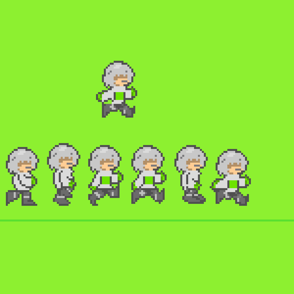 Pixilart - More Grey sprites by Cosmogos
