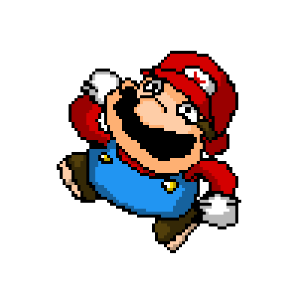 Mario Pixel Art