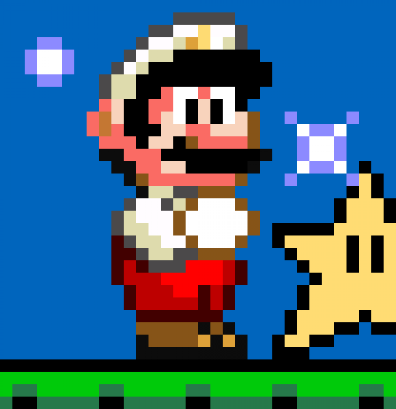 Pixilart - Super Mario World by angelu601