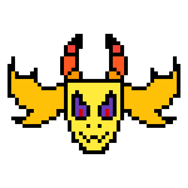 Pixilart Custom Jevil Sprite Idle By Voidoomer