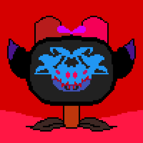 Pixilart - Jevil Sprite by Voidoomer