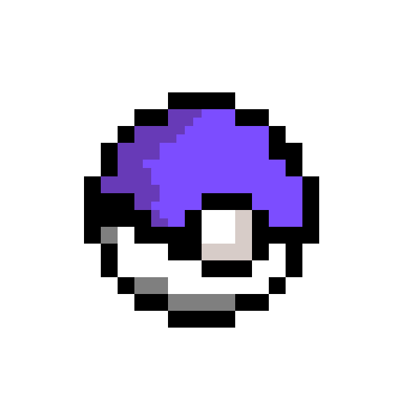 Master Ball Pixel Art