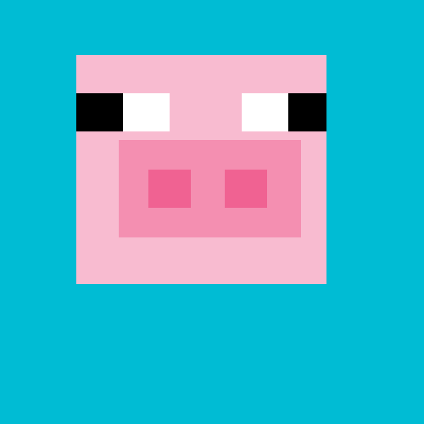 Pig Head Minecraft