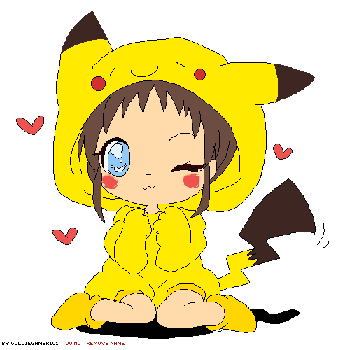 Pikachu Girl Chibi