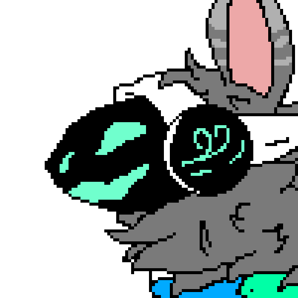 Pixilart - Python the Protogen by ShadowKiller160