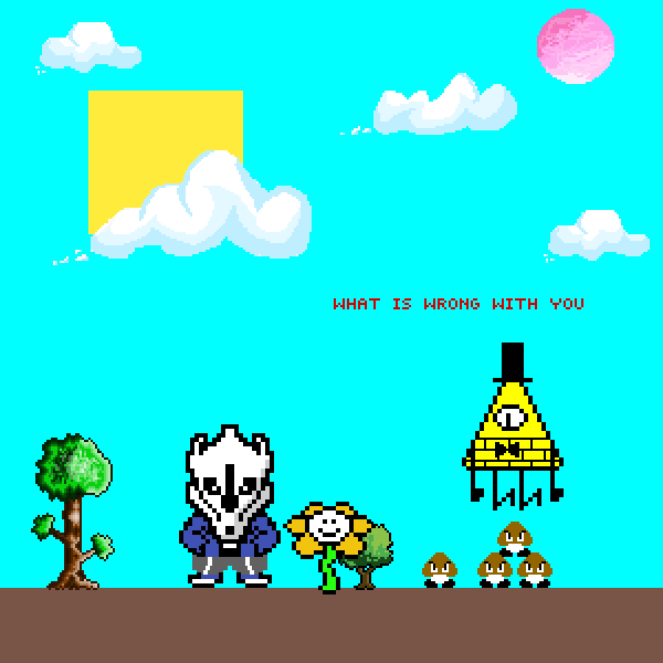 Pixilart - Undertale battle sprites and custom by ComicSans328