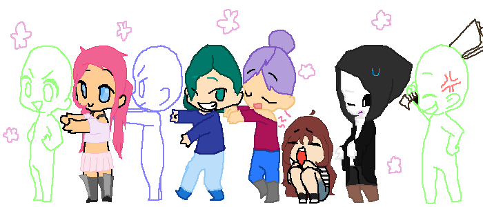 Editing Gender Bender - Free online pixel art drawing tool - Pixilart