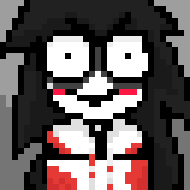 Jeff The Killer Pixel Art Minecraft