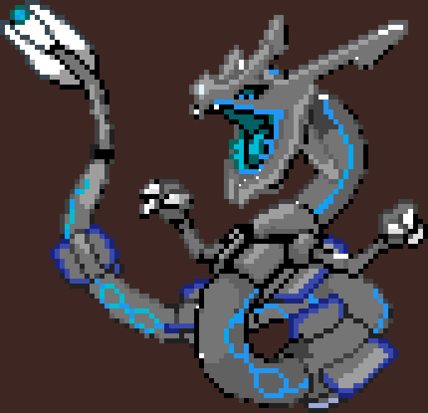 Minecraft Rayquaza By Burninggodzillalord Burninggodzillalord