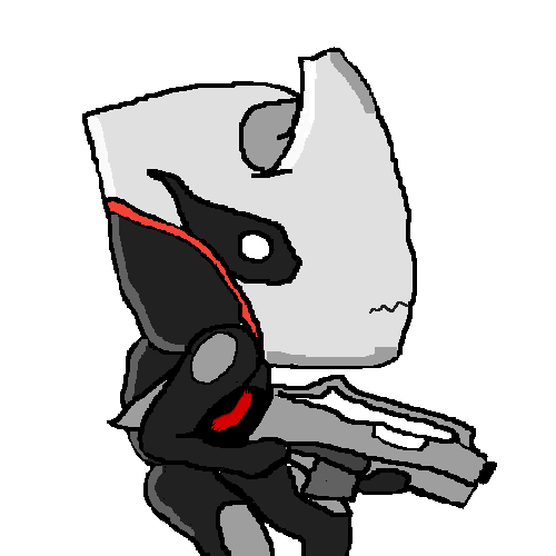 Excalibur Warframe Drawing