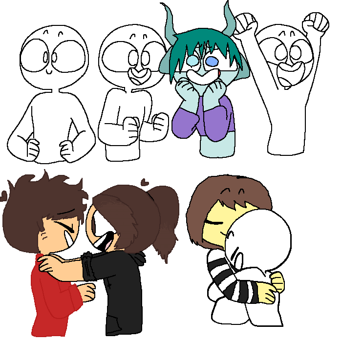 Editing Girl Base - Free online pixel art drawing tool - Pixilart