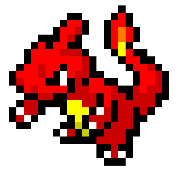 Pixilart - Zapdos Pixel art by JeffroMAN1234