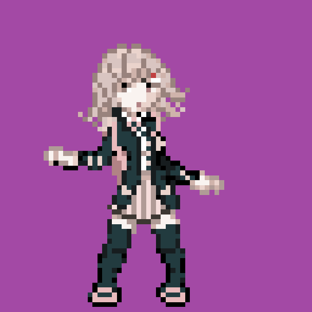 Chiaki Nanami Sprite Pixel