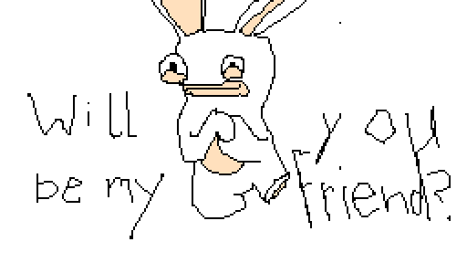 Pixilart - Super Rabbid Bros. by TheRabbids2