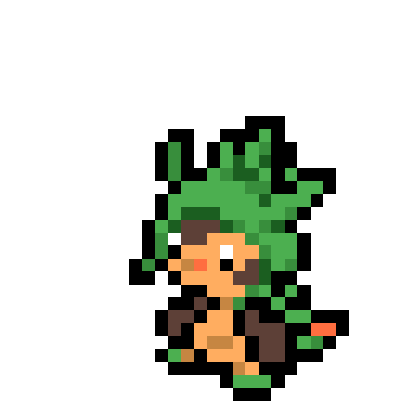 Chespin Pixel Art