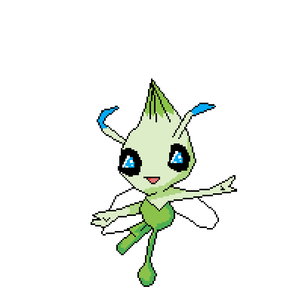 Celebi Pixel Art