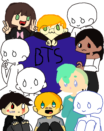 Editing ~ Anime Psycho Base~ - Free online pixel art drawing tool ...