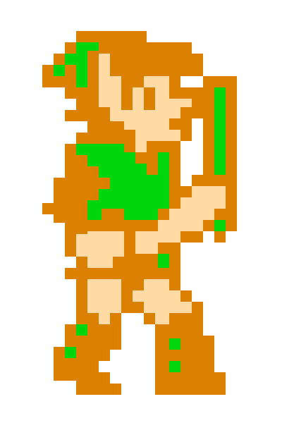 Link Nes Sprite